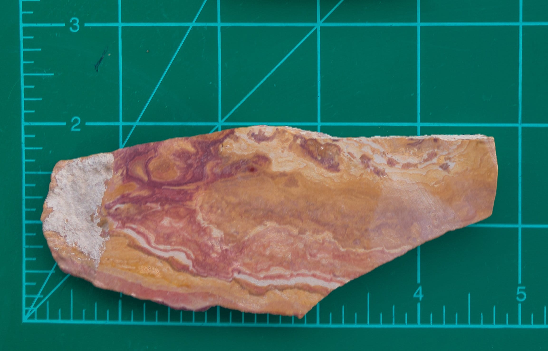 Lapidary Slab- Subdued Red and Tan Wonderstone Rhyolite - Etsy