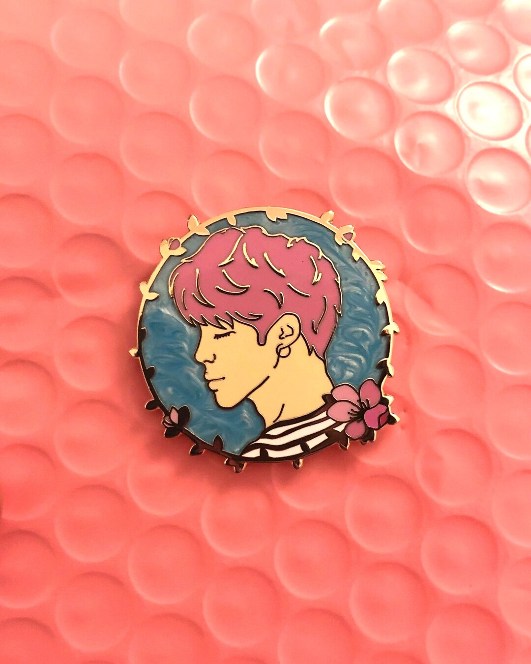 BTS Jimin 'spring Day' Enamel Pin - Etsy