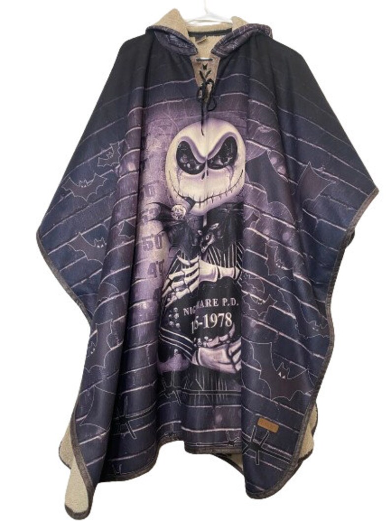 Western PONCHO Black Jack - Etsy