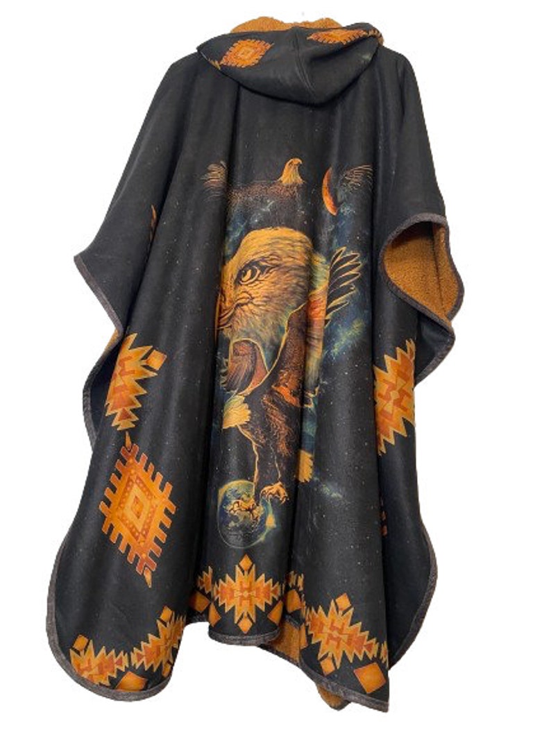Western PONCHO Eagle - Etsy