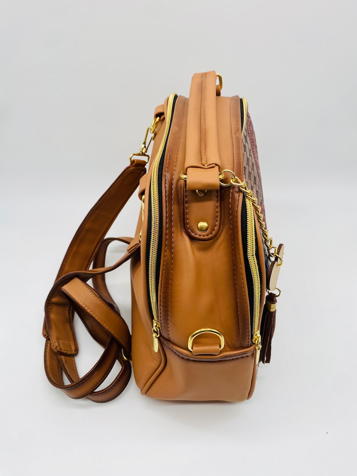 Tooled Mexican Hand Bag Artisanal Purse Mexican Purse Leather Crossbody ...