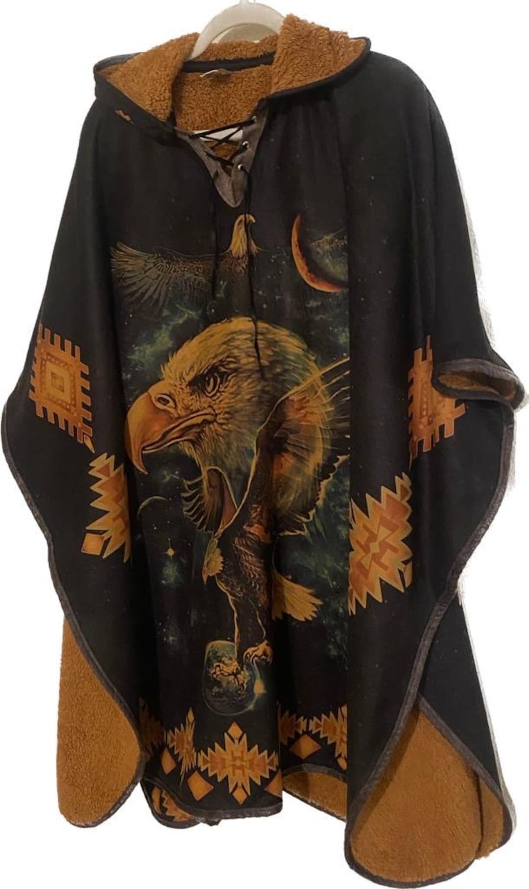 Western PONCHO Eagle - Etsy