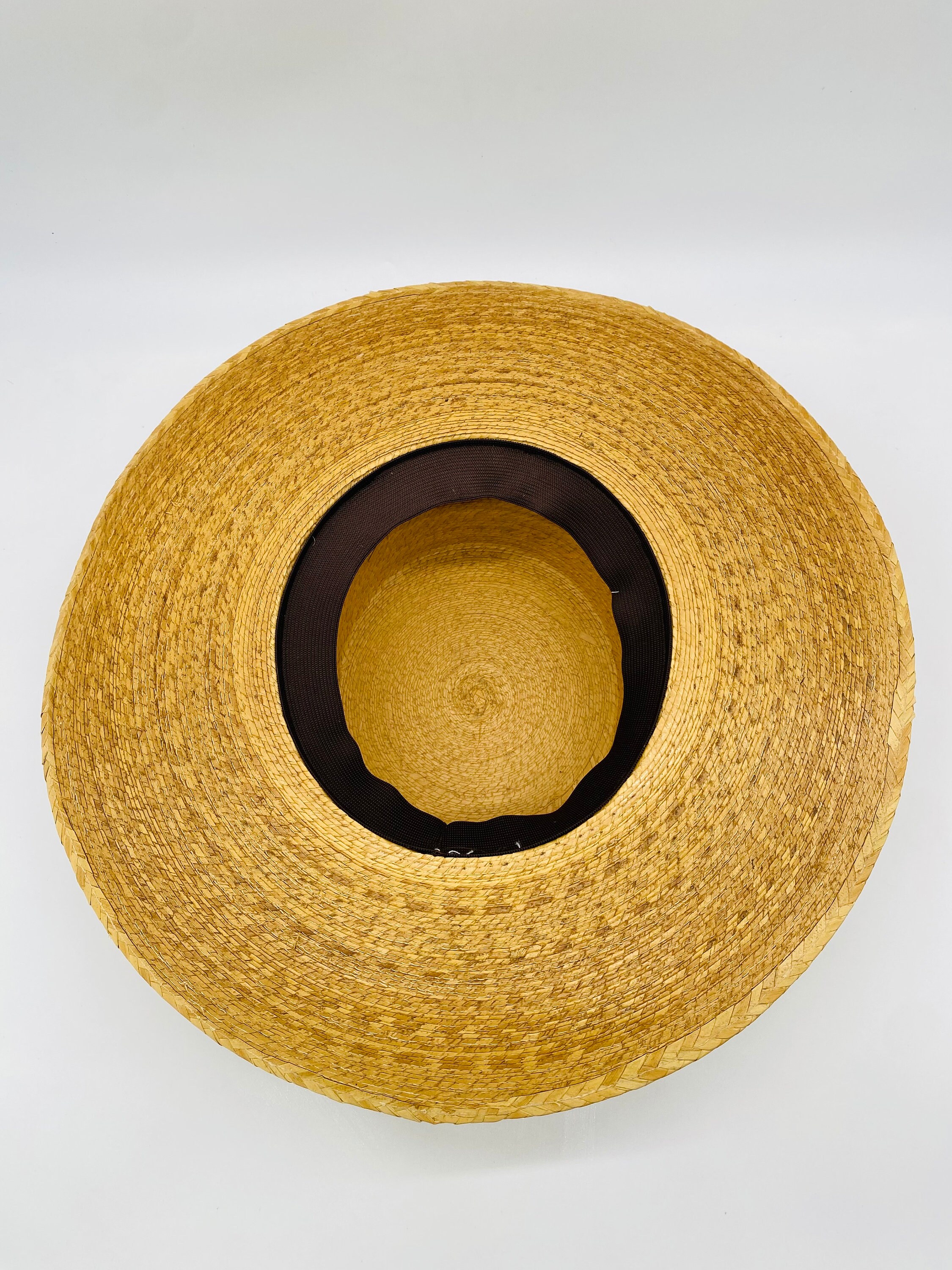 Beautiful Hand Painted Palm Hat Cordobes Style Sunflower-girasol - Etsy