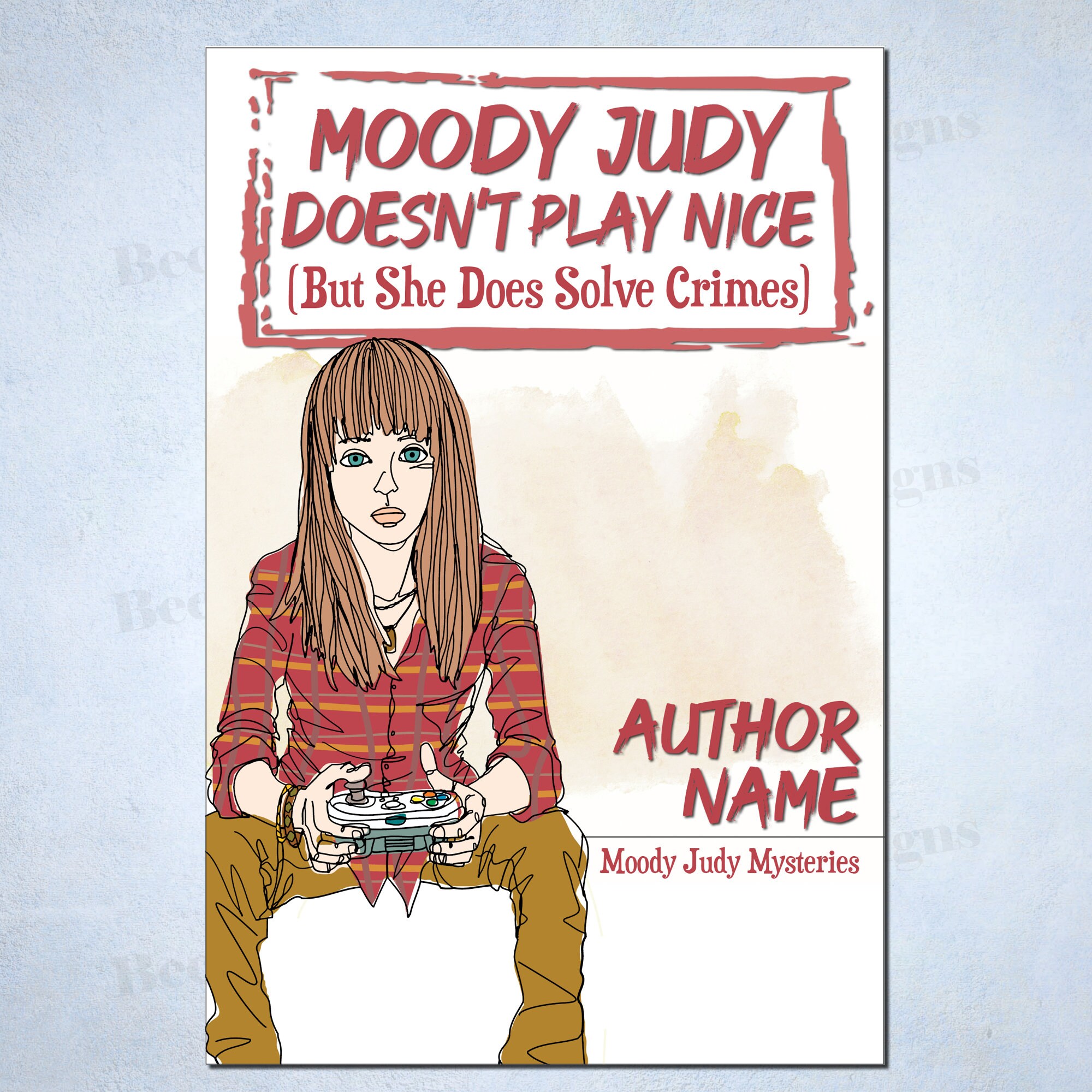 Pre-made Book Covers, Cozy Mystery YA - Etsy