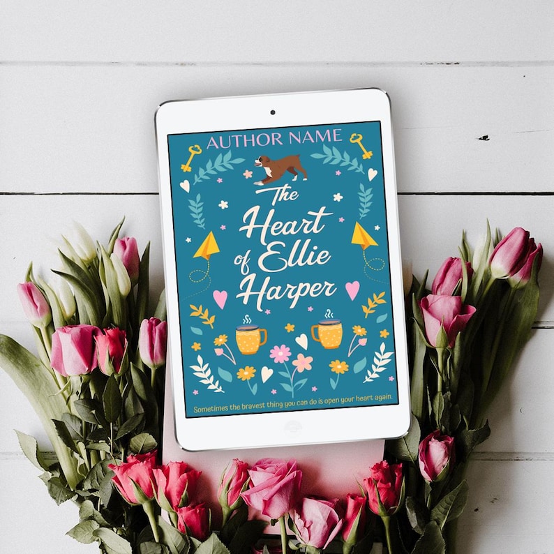Premade Rom-com Ebook Cover Design: Unique Sweet Romance - Etsy