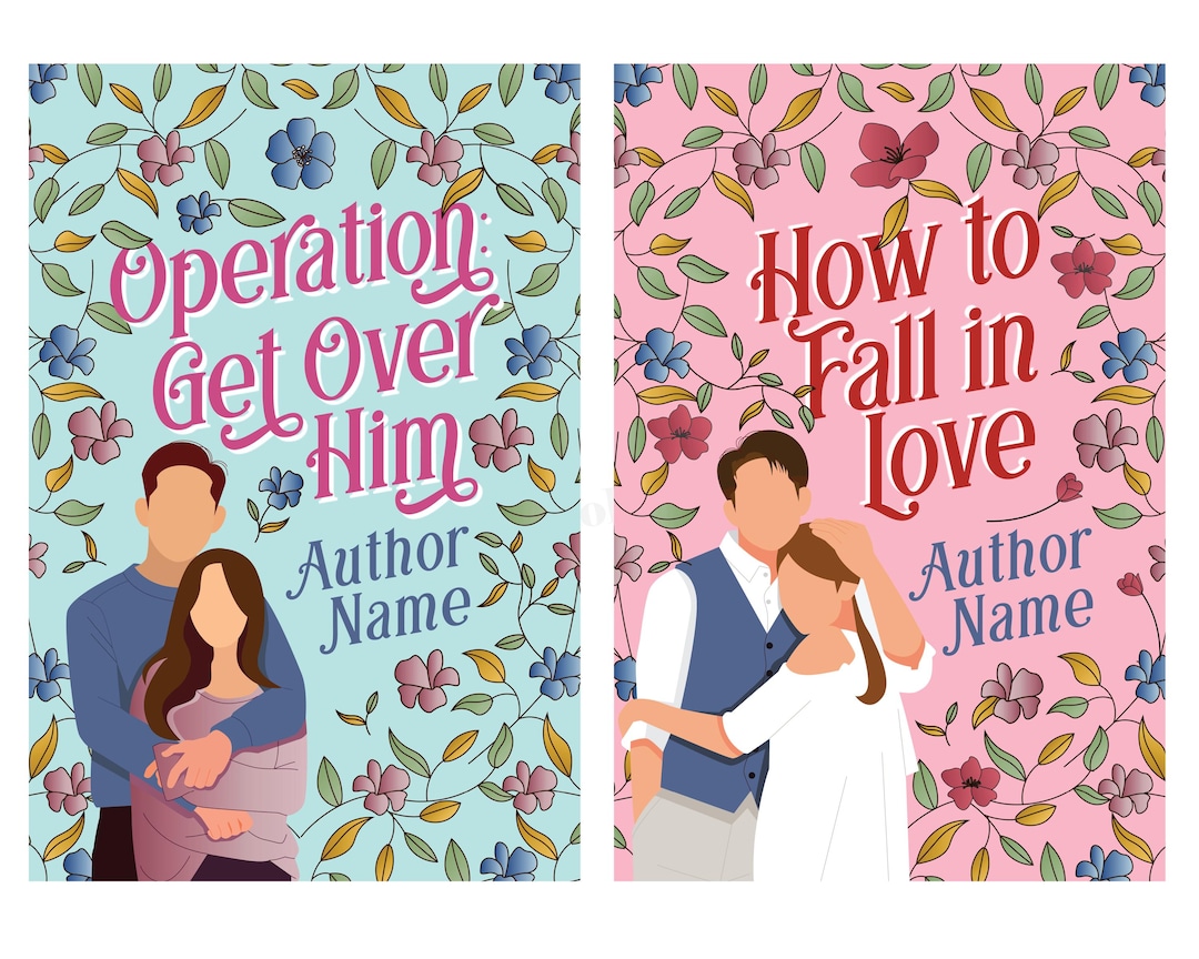 Pre-made Ebook Cover Design, Romance SET of 3, Rom-com, Sweet Romance ...