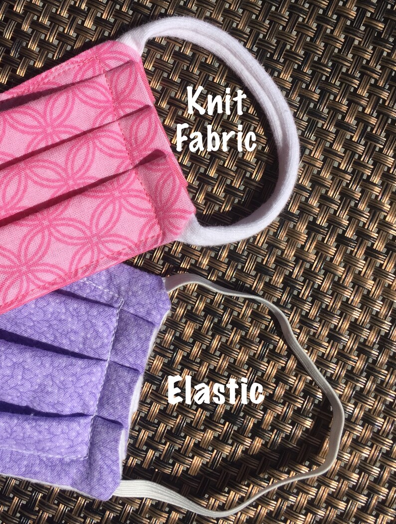 Face Mask With Nose Wire: Reusable Machine-washable 2 Layer - Etsy