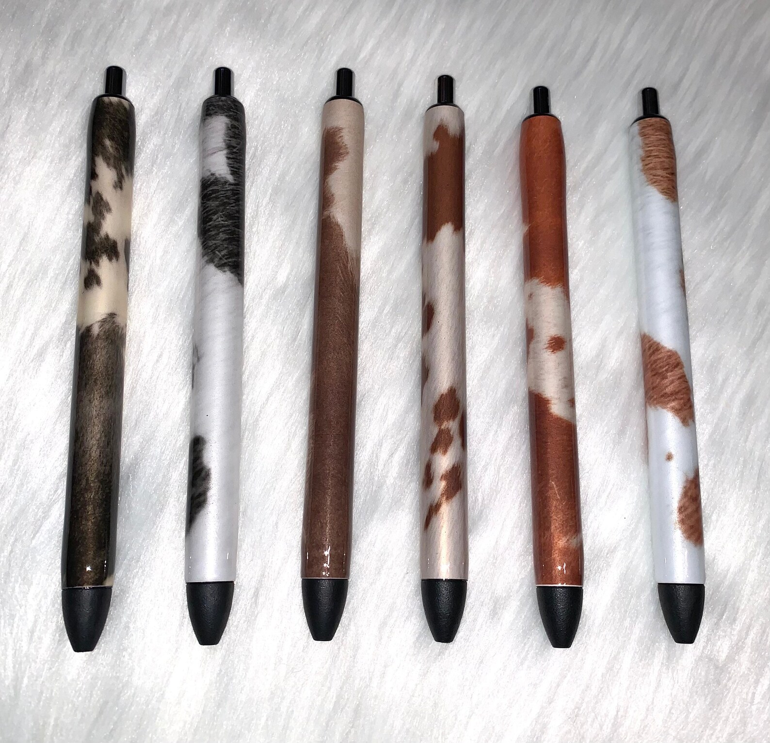 Cow Print Ink Pen - Etsy