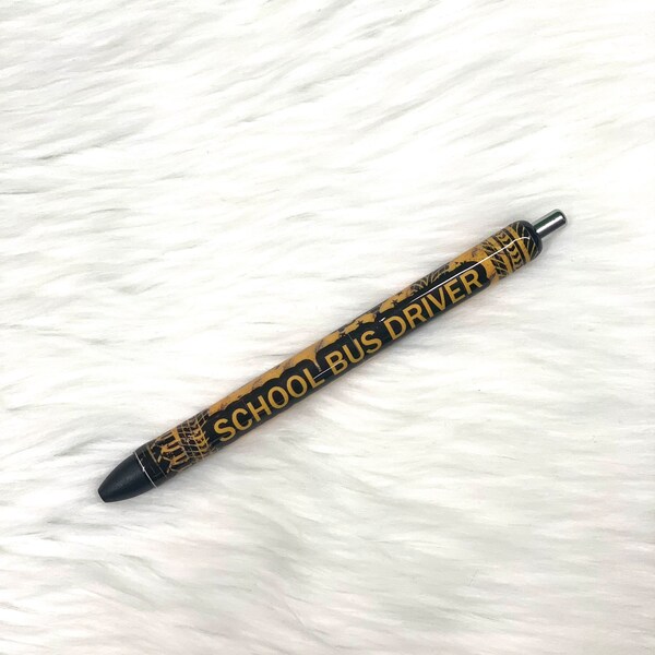School Bus Ink Pen - Etsy