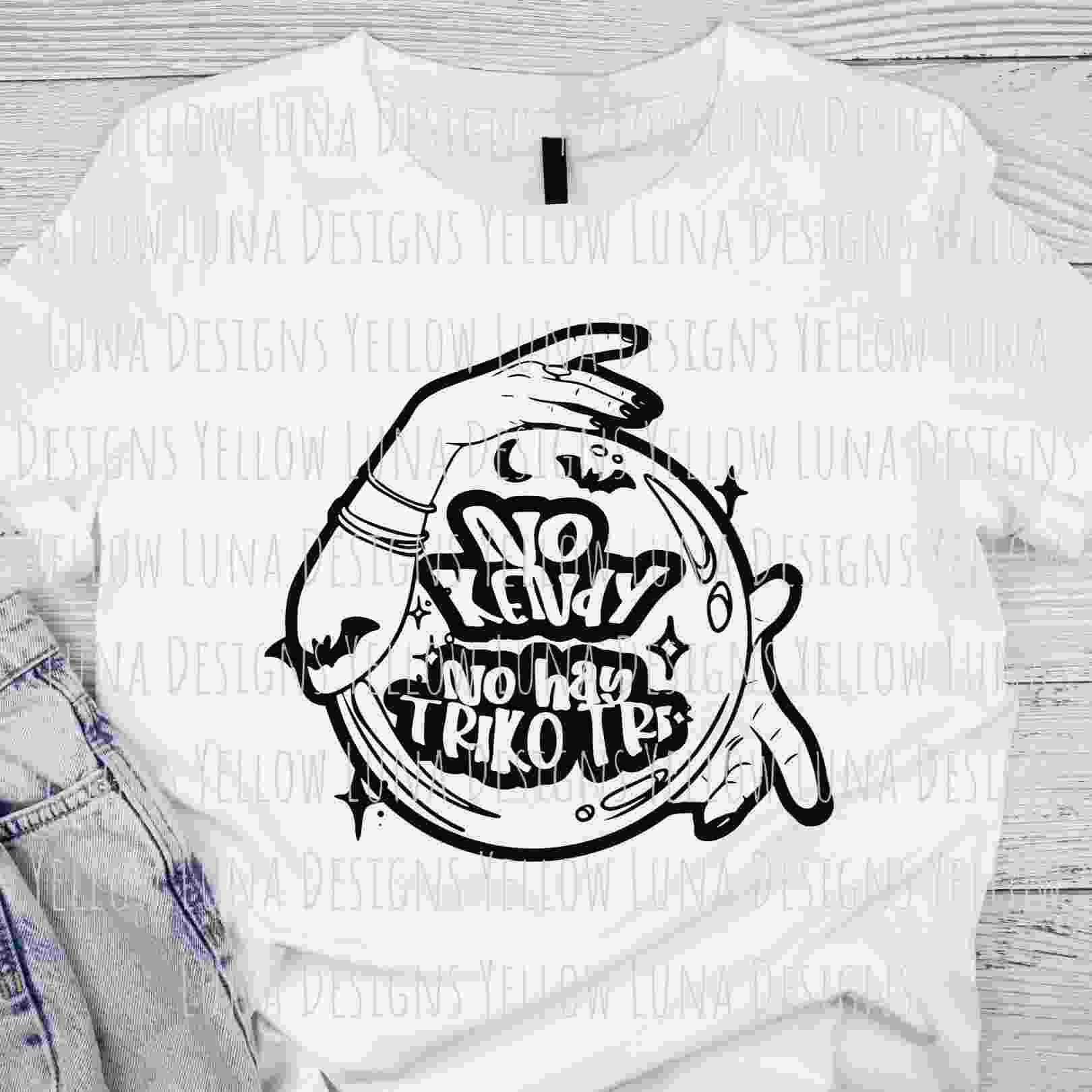 No Kendy No Triko Tri Halloween PNG and SVG - Etsy