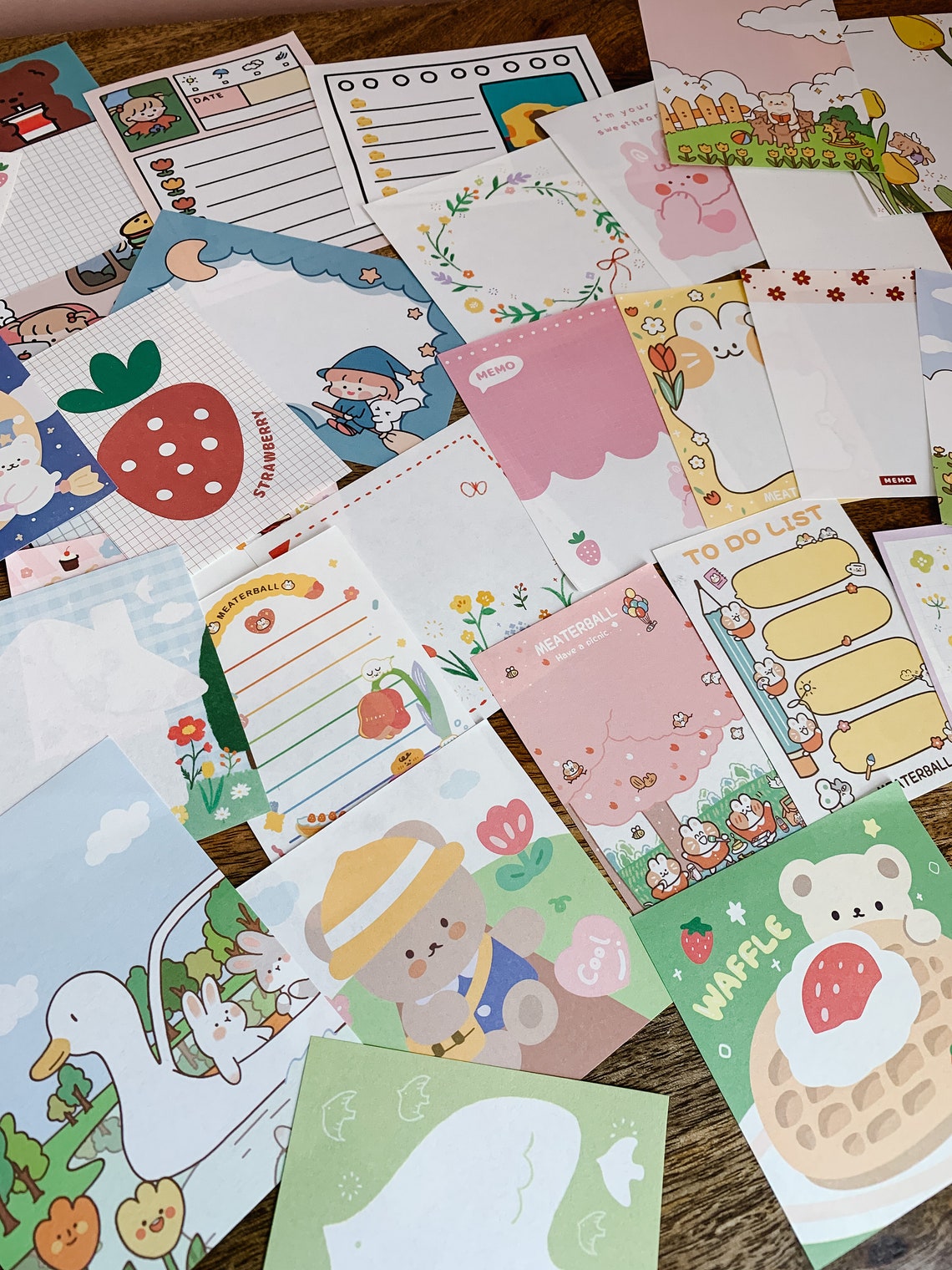 Kawaii Memo Grab Bag Memo Grab Bag Mystery Bag Memo - Etsy