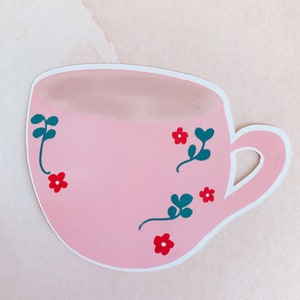 Tea Time Sticker Pack, Vintage Inspired Stickers, Glossy Planner ...