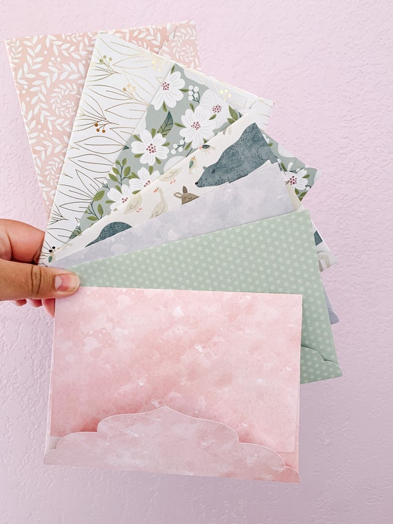 Handmade Envelope Set Pen Pal Kit Envelopes Penpal - Etsy