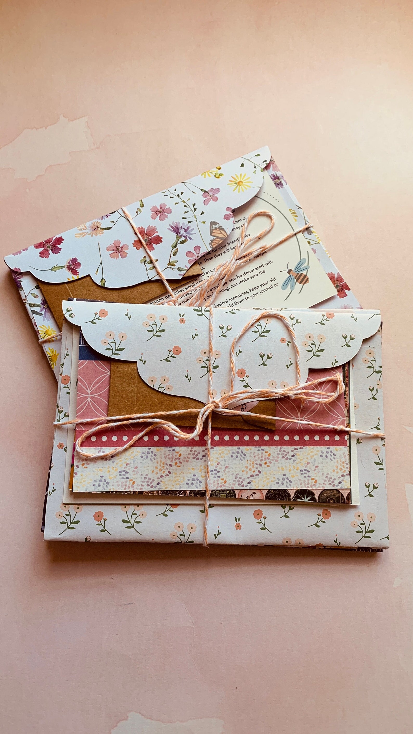 Handmade Pen Pal Kit | Cute Stationery Set | Letter Writing Set | Gift ...