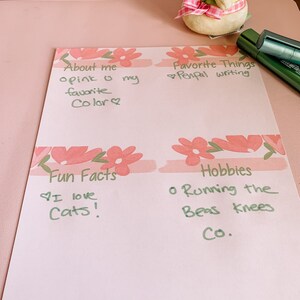 Digital Penpal Printable | Penpal Activity Pages | Penpal Starter Kit ...