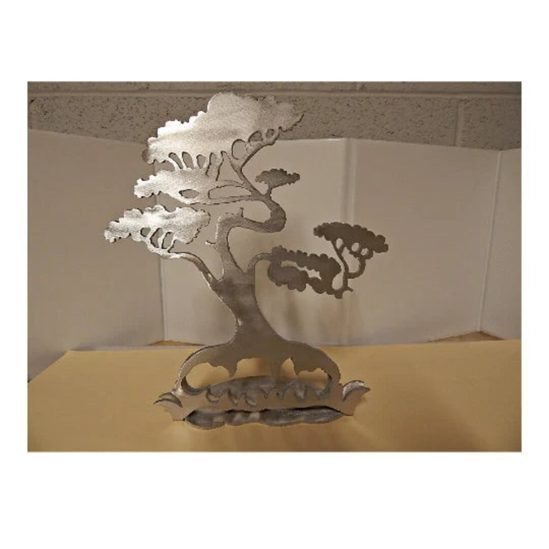 Acacia Tree Metal Art Glass Display Stand by Inspirational - Etsy