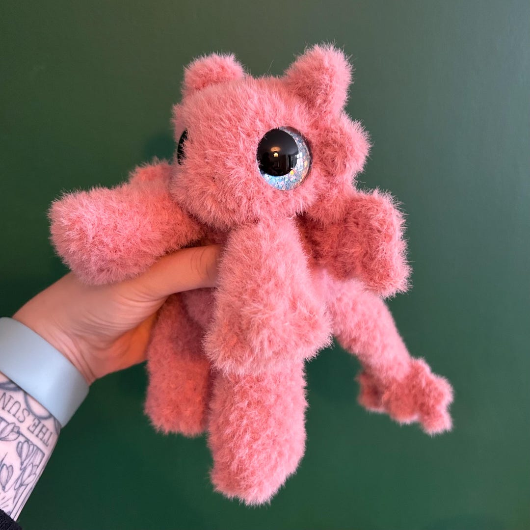 READY TO SHIP Dusk the Mini Fury Handmade Crochet Collectible - Etsy