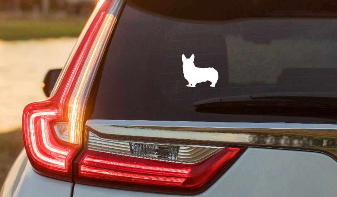 Corgi Car Window Decal | Vinyl Decal | Sticker | Dog - Etsy