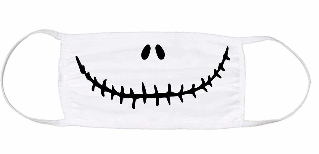 Jack Face Mask L Magical Face Masks L Halloween L Christmas Disney Face ...