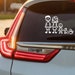 Stick Figure Family Car Decal Sticker - Etsy
