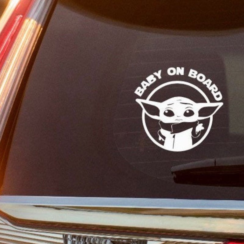 Baby Car Decal - Etsy