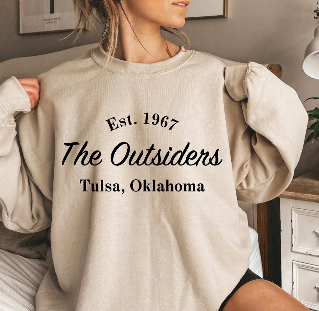 Outsiders Crew Neck | Adult Unisex Crew Neck Sweatshirt - Etsy