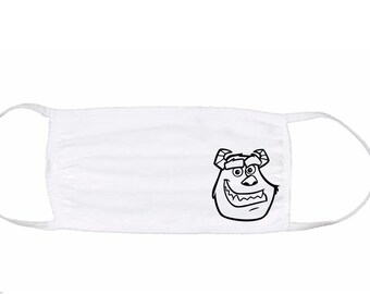 Sully Face Mask - Etsy