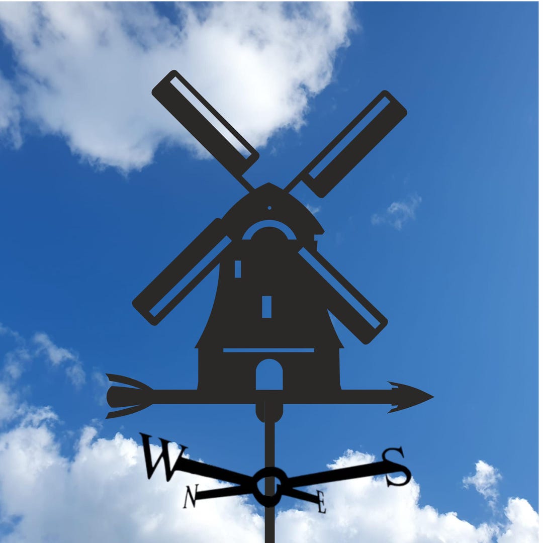 Windmill Weathervane – Classic and Vintage Metal Roof and Garden ...