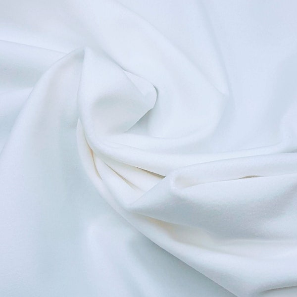 White Velvet Fabric - Etsy