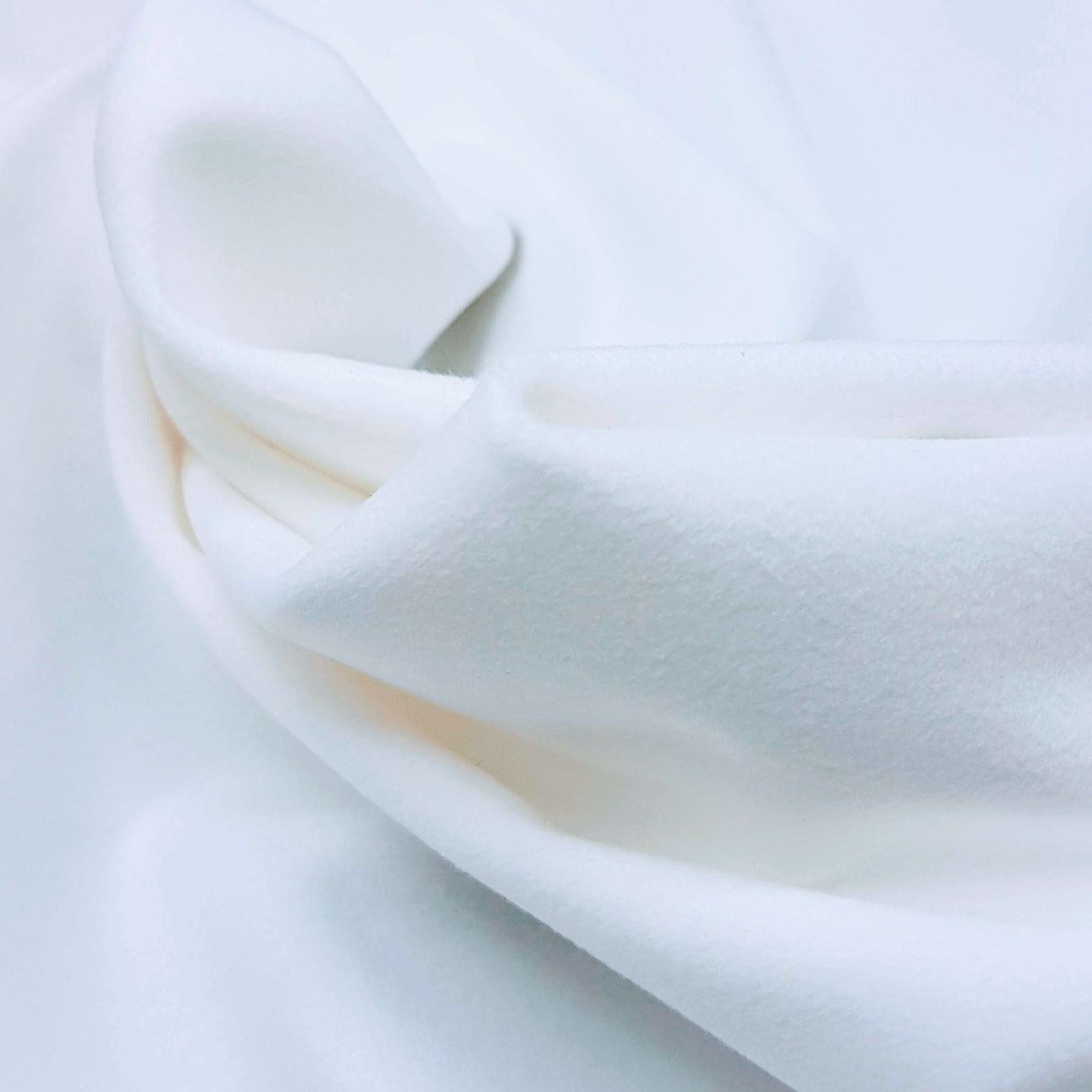 White Velvet Fabric Width of 40cm Ideal for Small Sewing - Etsy UK