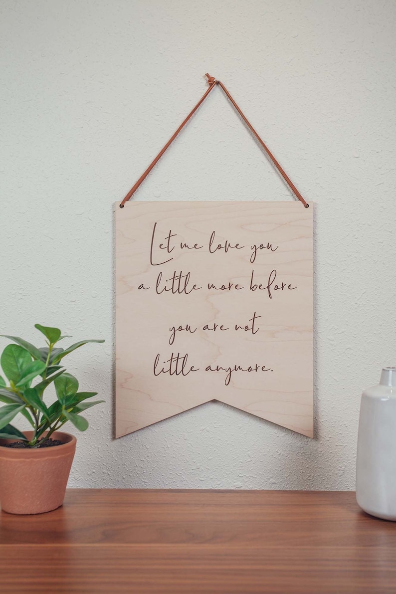 Wooden Nursery Sign Nursery Decor Boho Nursery Decor - Etsy