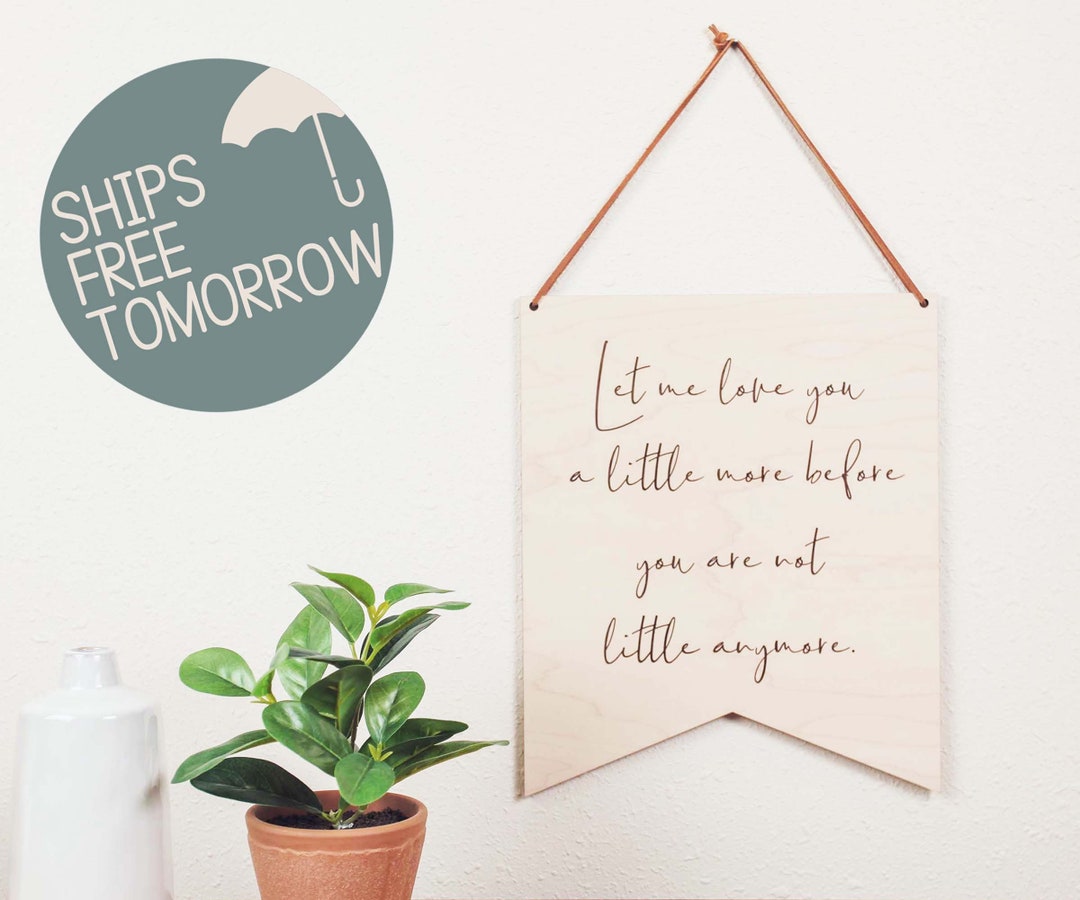 Wooden Nursery Sign Nursery Decor Boho Nursery Decor - Etsy