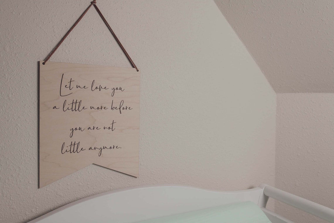 Wooden Nursery Sign Nursery Decor Boho Nursery Decor - Etsy