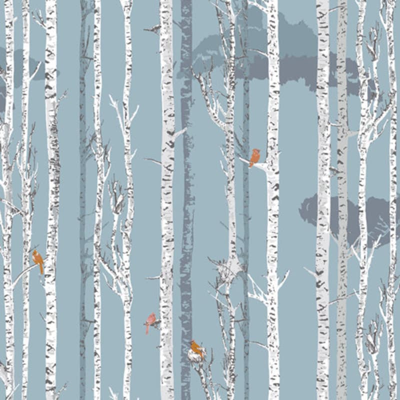 Birch Tree Fabric - Etsy