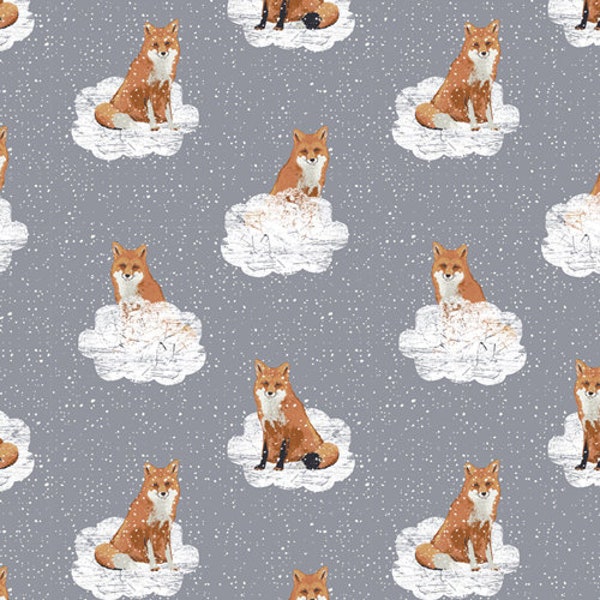 Fox Fabric - Etsy