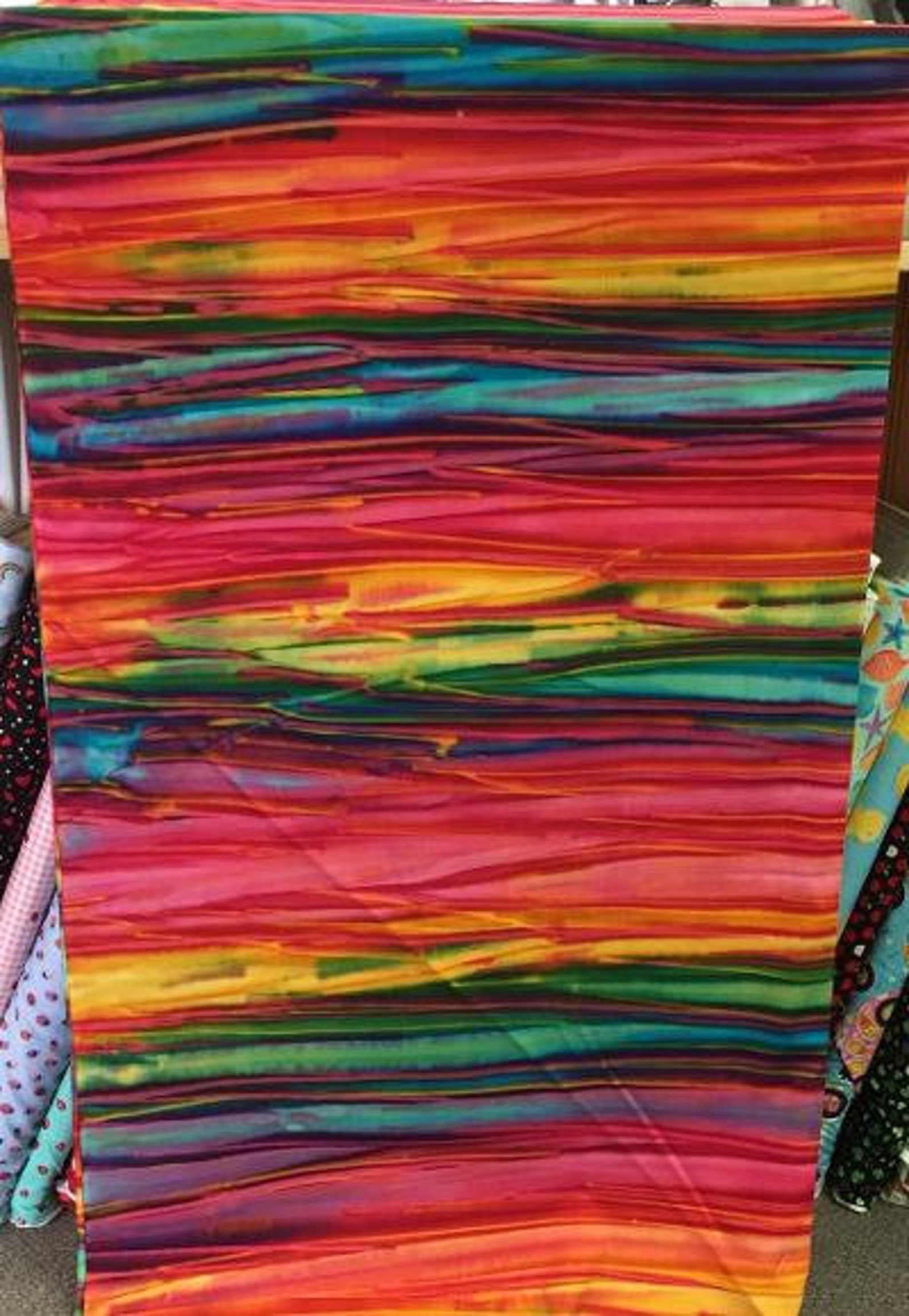 Rainbow Batik, Robert Kaufman Artisan Batiks Patina Handpaints ...