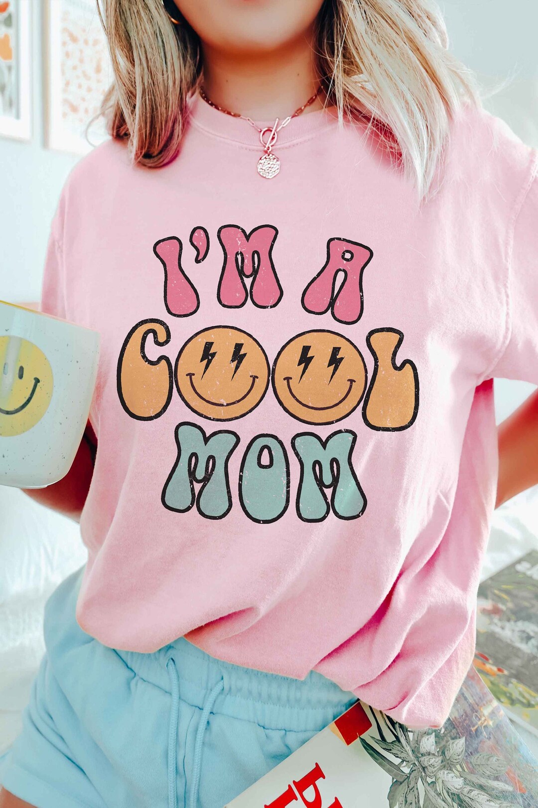I'm A Cool Mom Graphic Tee, Graphic Shirt, Mother's Day Shirt, Mother's ...