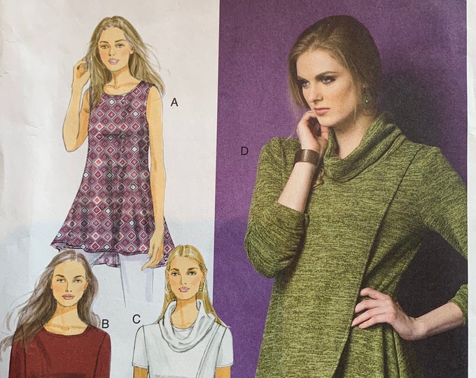 Butterick Fast and Easy Misses' Tunic Pattern - Sizes Xsm- Med. Brand ...
