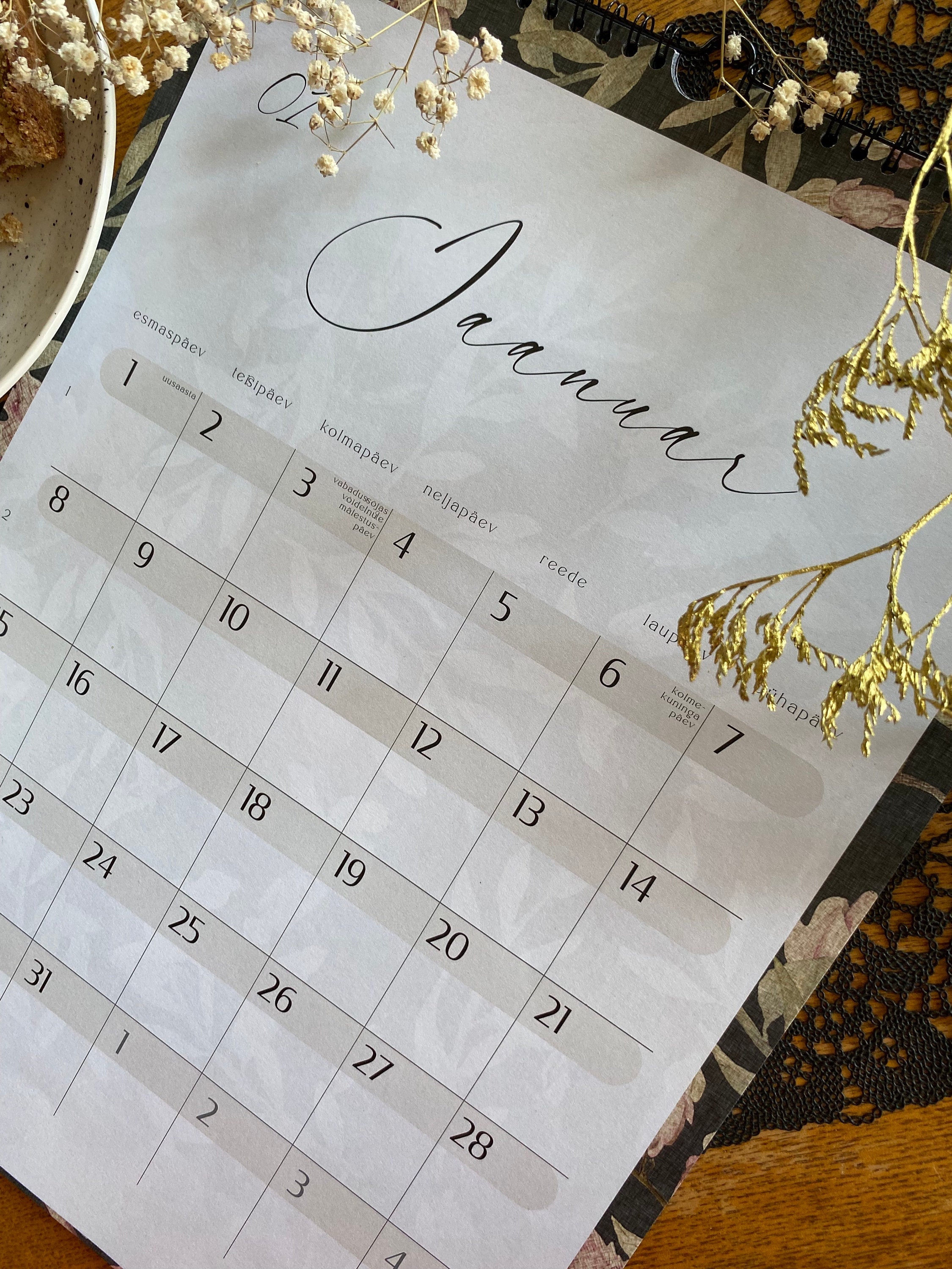 Kalender 2024 Seinakalender Calendar Wall Calendar 2024 - Etsy