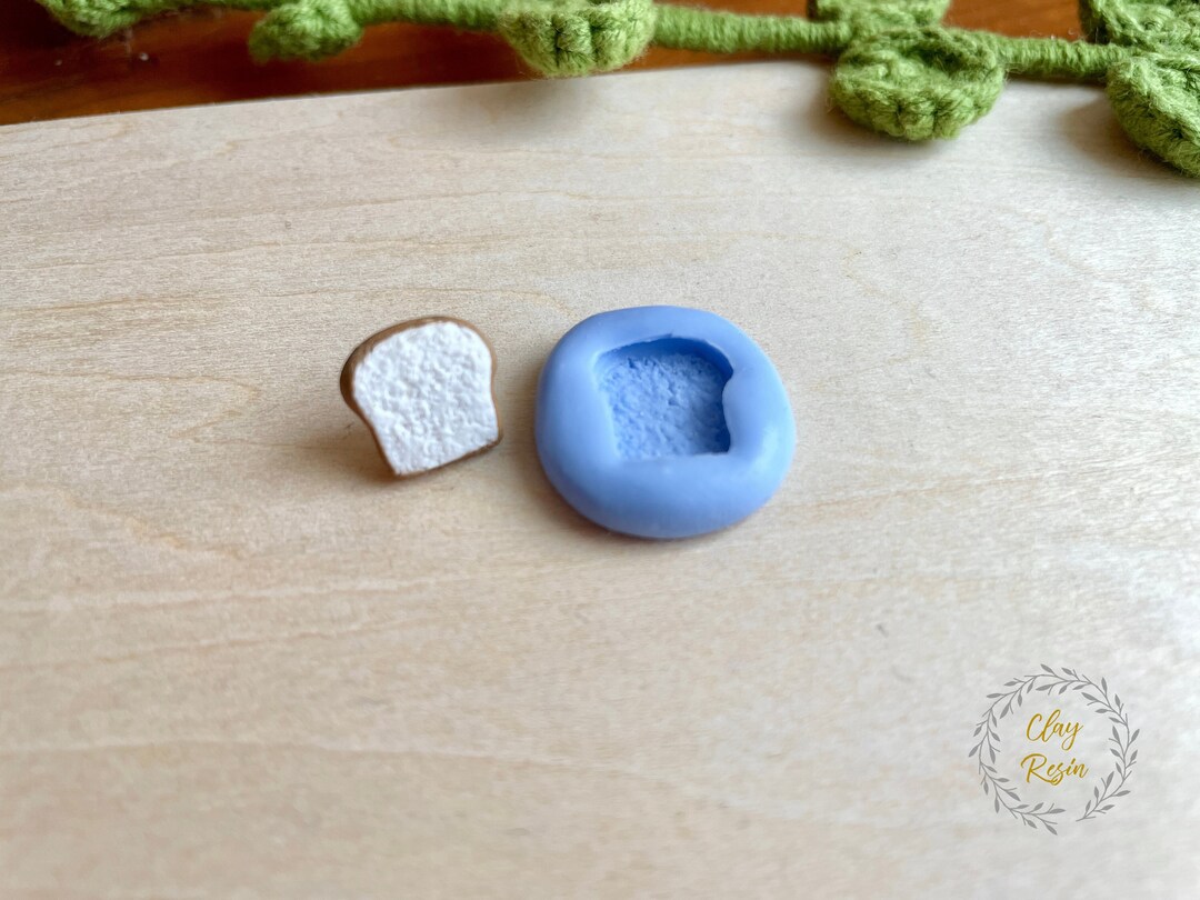 Miniature Bread Slice Silicone Mold - Food Safe Resin & Clay - Etsy