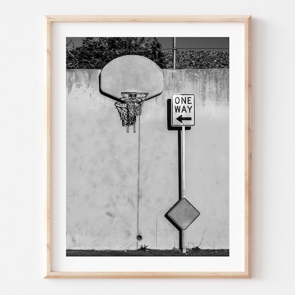 Basketball Hoop Poster - Etsy