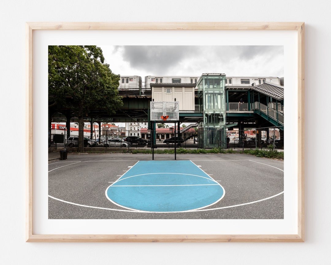 New York Basketball Photo Print, Hoyt Playground Photography Art ...