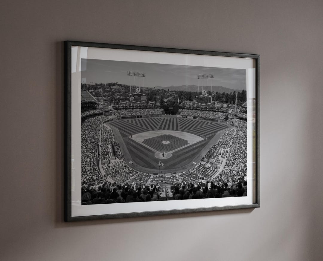 Los Angeles Dodgers Photo Print, Dodger Stadium Prints, California Team ...