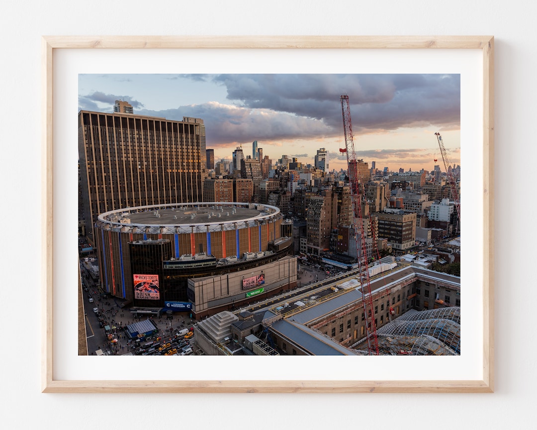 New York Photography Print, Madison Square Garden, MSG, NYC Fine Art ...