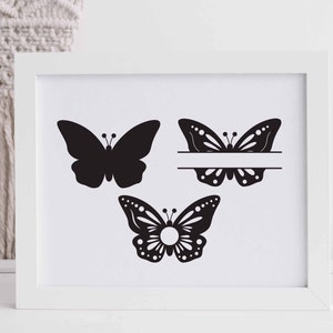Butterfly Monogram Svg Png, Butterfly Svg Bundle, Butterflies Svg ...