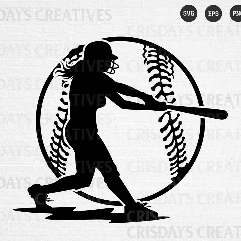 Softball Player - Etsy