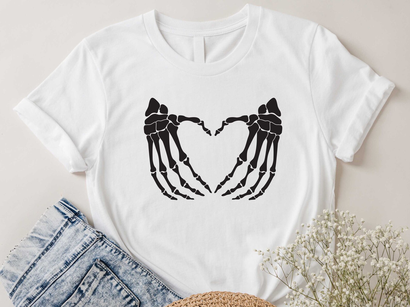 Love Skeleton Hand Svg Love Hand Sign SVG Skeleton Heart Hand - Etsy