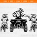 Father and Kids Adventures Svg ATV Svg Dad Quad Svg Dadlife Kidlife SVG ...