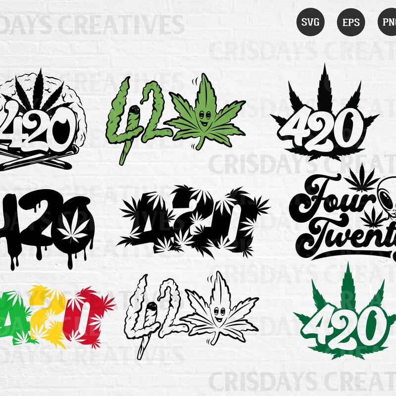 420 Svg - Etsy
