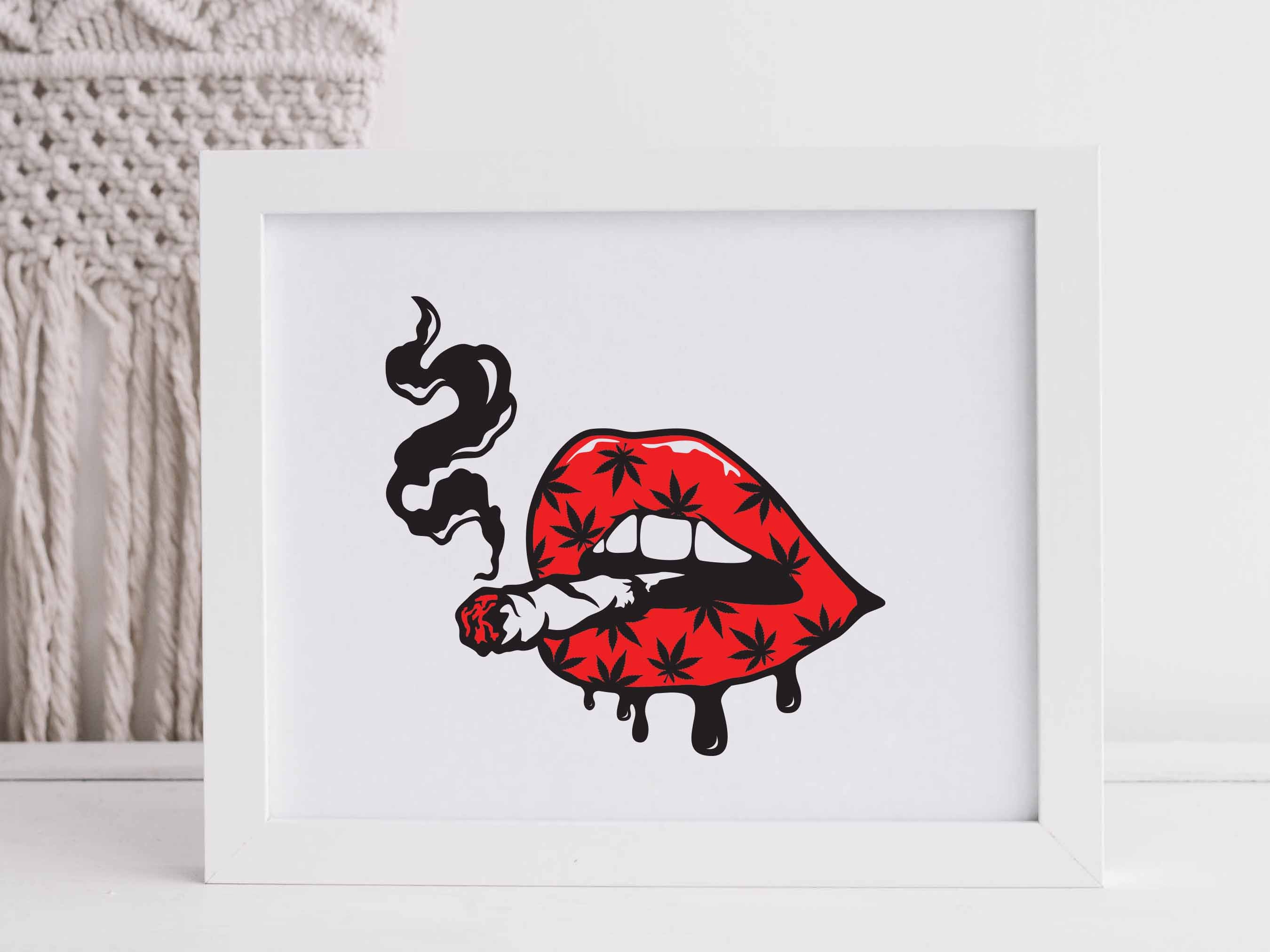 Smoking Lips Svg Weed Lips Svg Stoner Lips Svg Pouty Lips - Etsy Australia